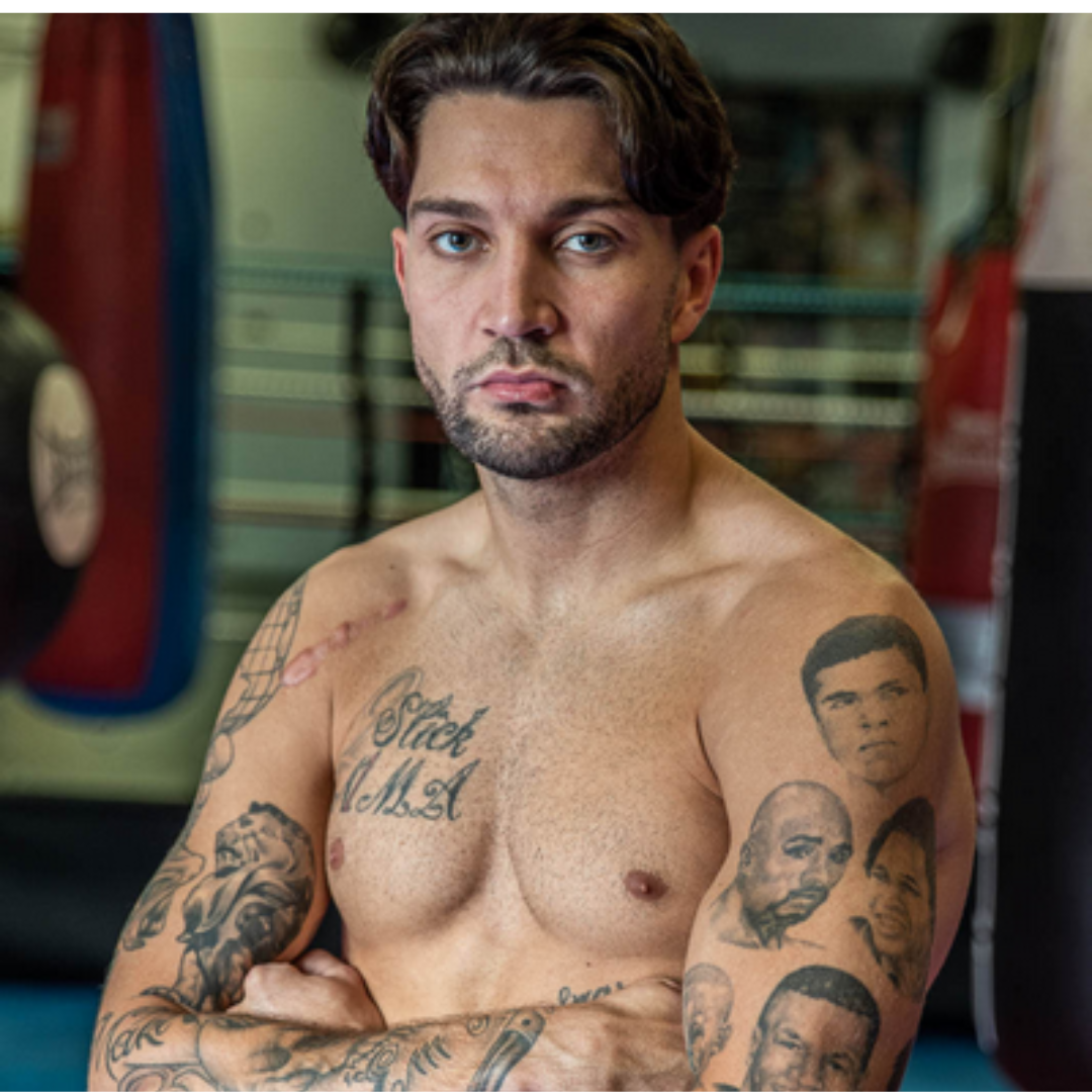 Weighing in for tomorrow’s English Light Heavyweight Title fight – Chad ...